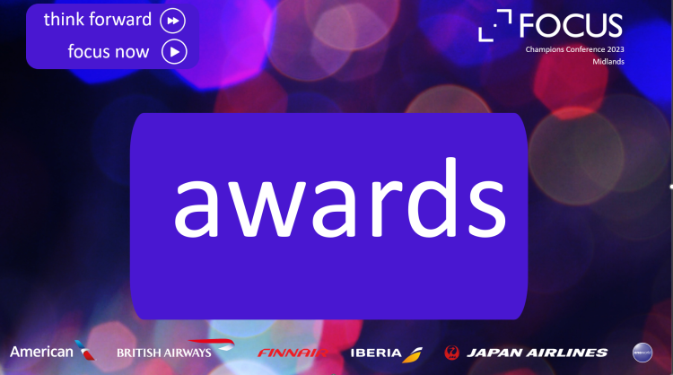 Focus Champs - celebrating the award winners - Focus Travel Partnership